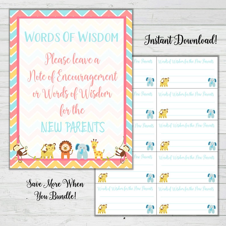 Baby Shower 17 Game Bundle Answer Keys 7 Baby Shower Signs | Etsy