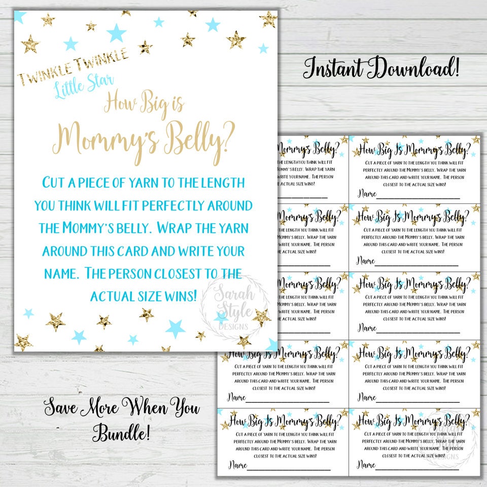 Twinkle Twinkle Little Star Everything Bundle Game Set Pack | Etsy