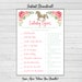 Unicorn Baby Shower Games - Lullaby Song Matching Game - Mint Pink Girl ...