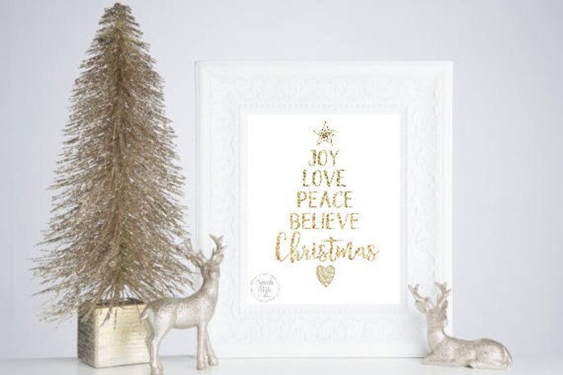 Christmas Printable Wall Art - Christmas Sign Christmas Decor Christmas ...