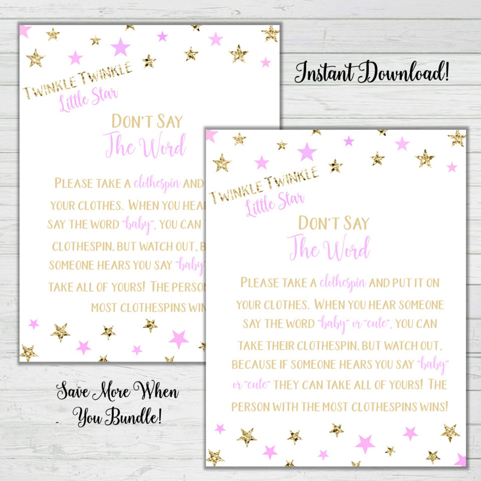 Baby Shower 9 Game Bundle Answer Keys Baby Shower Game Set - Etsy