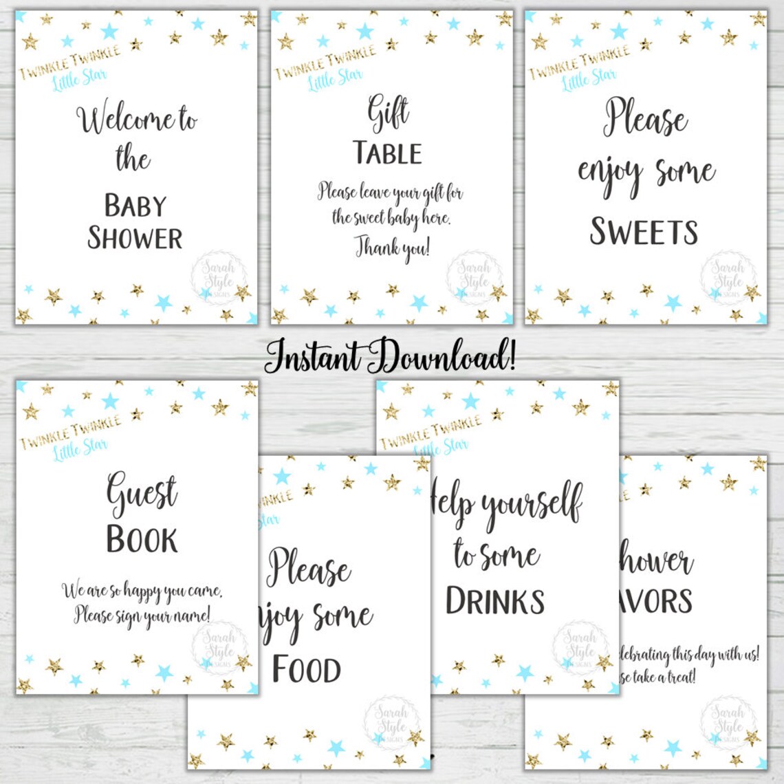 Twinkle Twinkle Little Star Everything Bundle Game Set Pack | Etsy