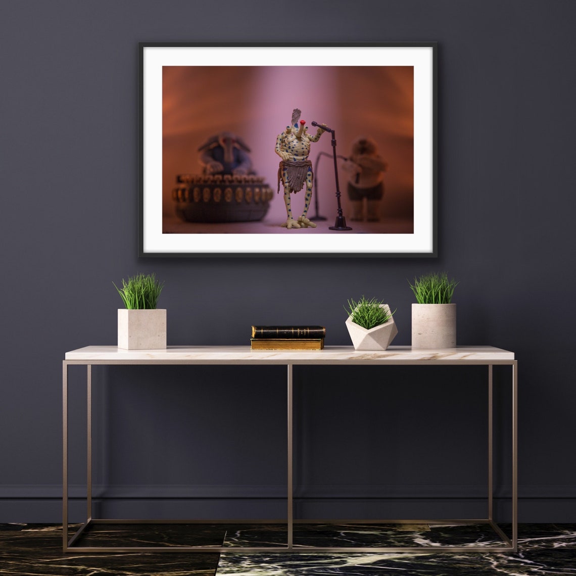 Vintage Max Rebo Band Print/max Rebo Band/star Wars/return of the Jedi ...