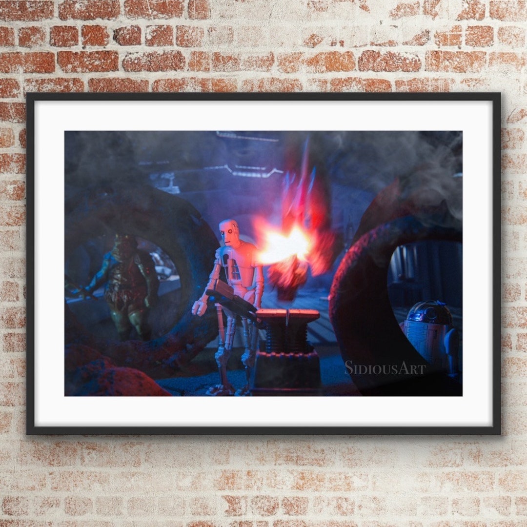 Star Wars | Print | Smelter Droid | Toys - Etsy