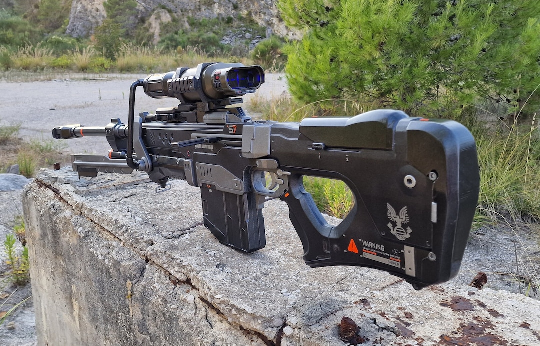 Halo Infinite Props : Sniper Rifle S7 fan-art - Etsy