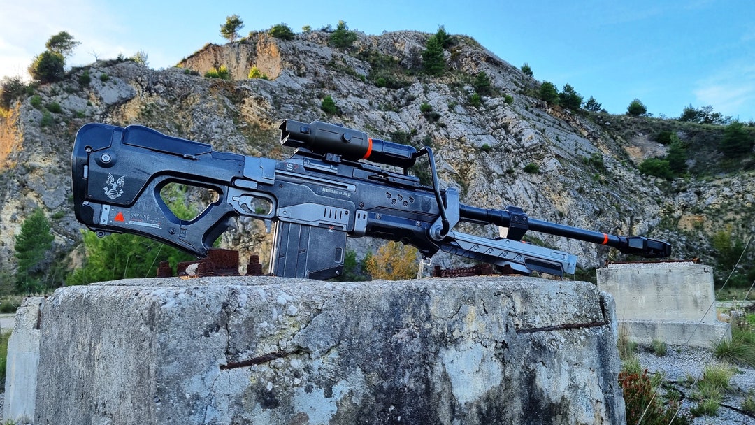 Halo Infinite Props : Sniper Rifle S7 fan-art - Etsy Finland