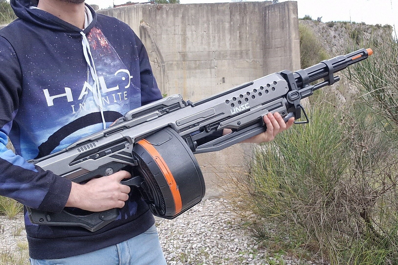 Halo 4 Saw Machine Gun