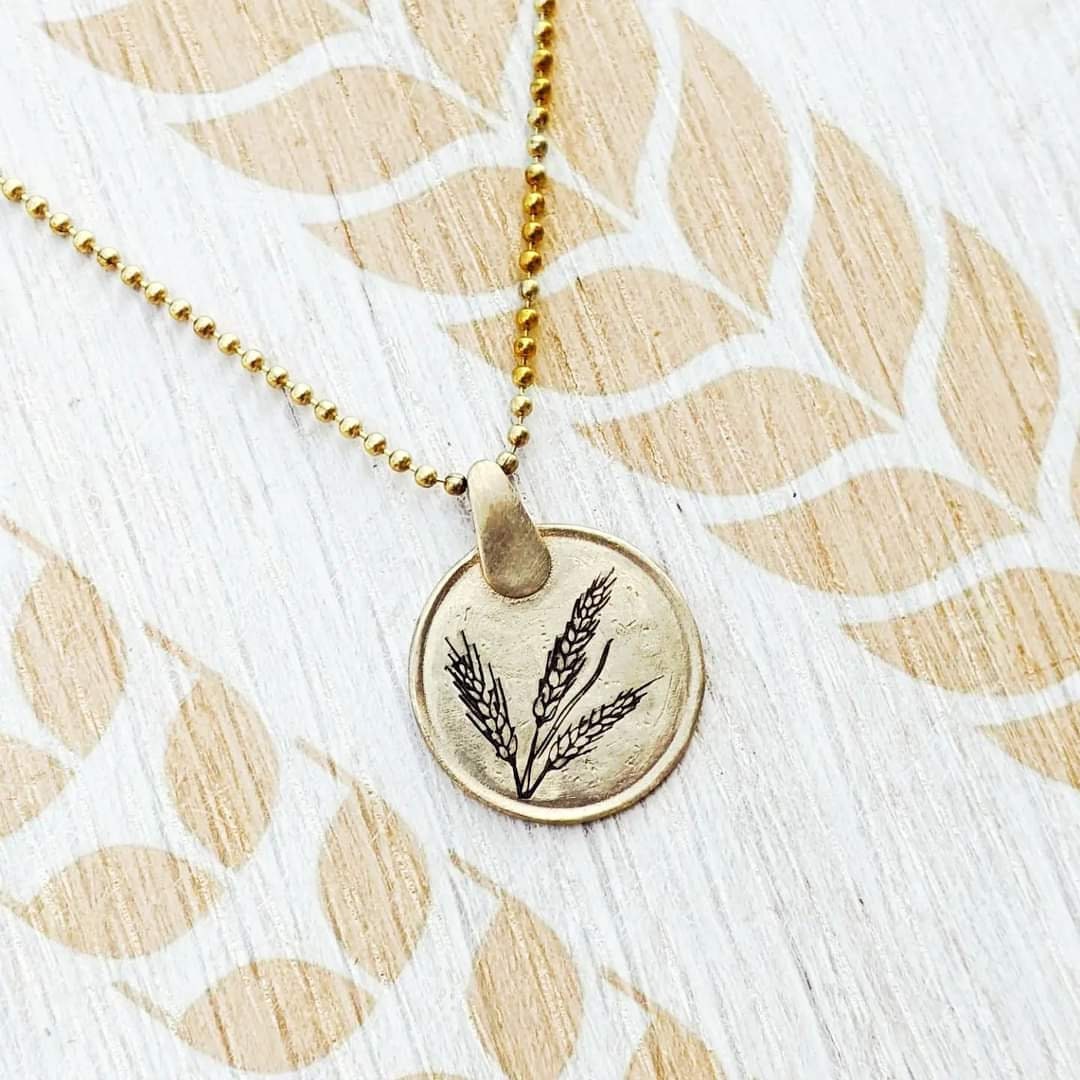 Wheat Pendant-a Symbol for Prosperity, Abundance and Hope , Abundance ...