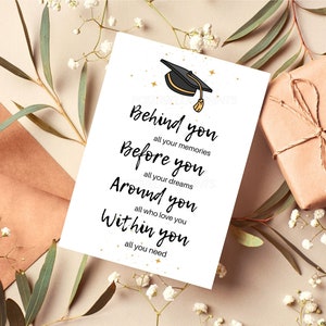Printable Graduation Card, College High School Graduation Card ...