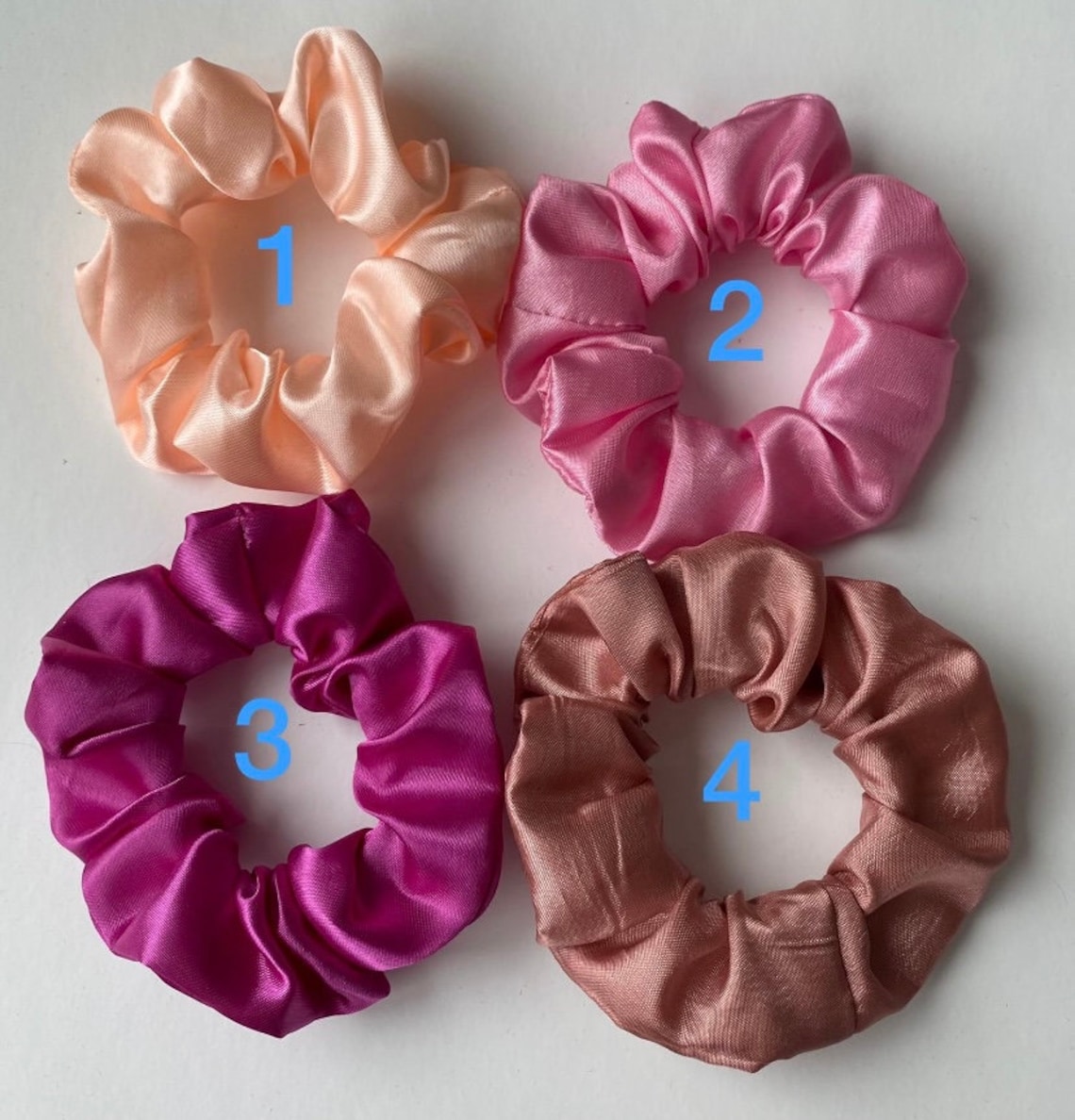 Soft Colorful Scrunchies FREE Shipping Hair Fashion Hair - Etsy