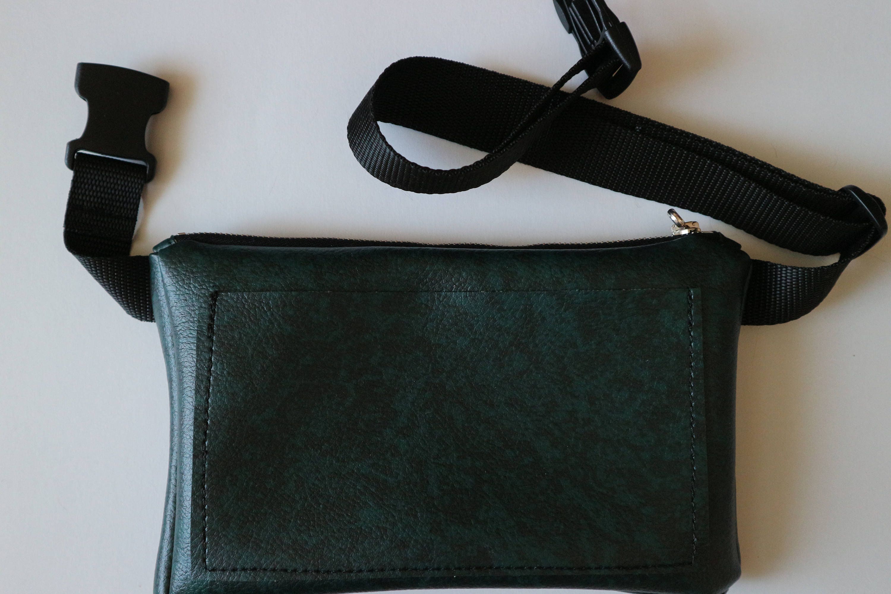 Green Fanny Pack Belly Bag Festival Bag Traveler Bag Gift - Etsy