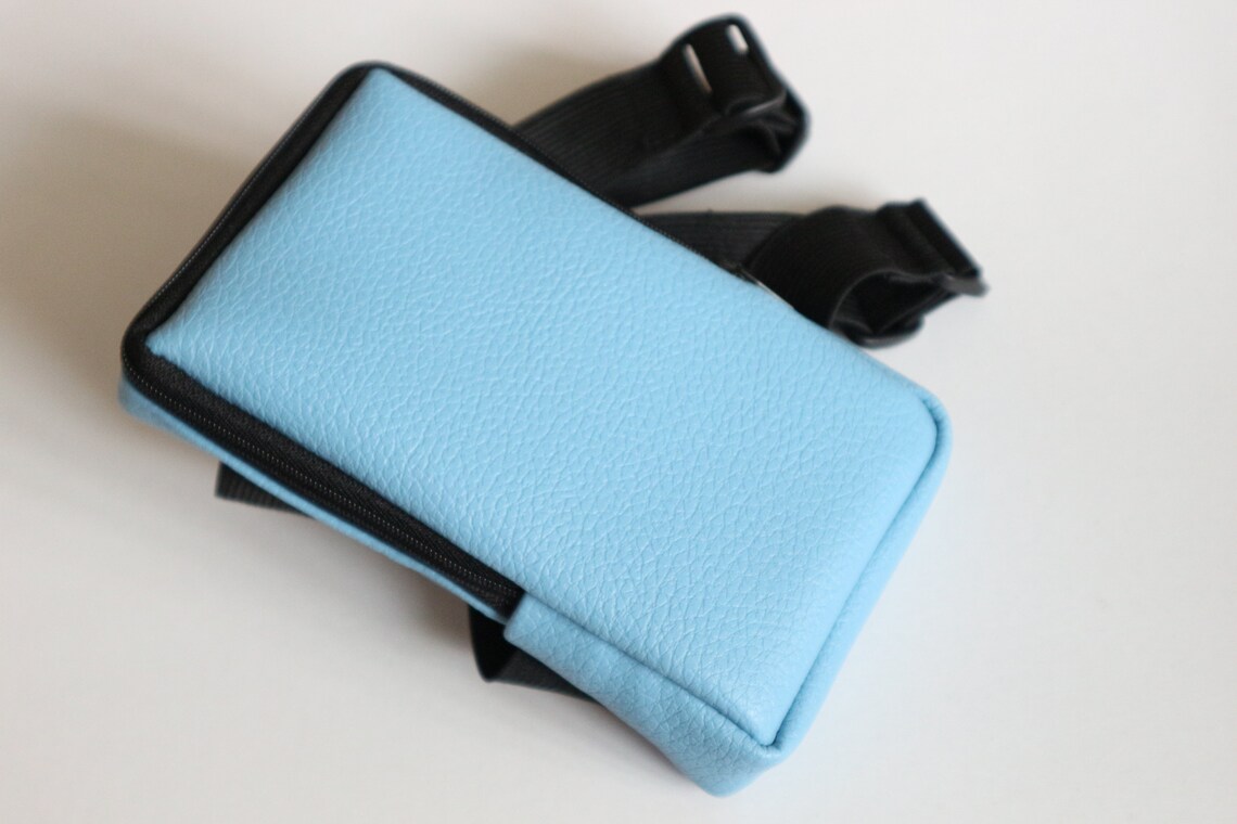 Blue Leg Bag, Running, Walking, Summer, Leg Purse, Bike Ride, Leg ...