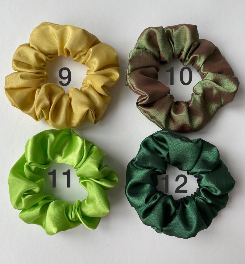 Soft Colorful Scrunchies FREE Shipping Hair Fashion Hair - Etsy