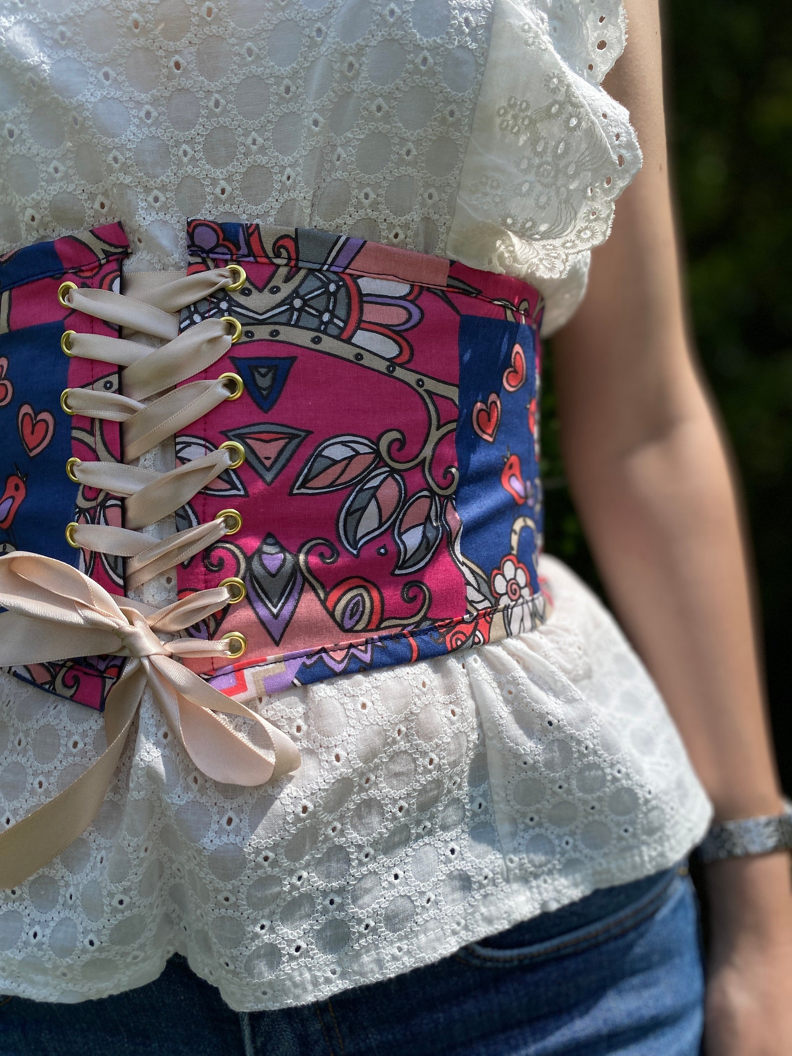 Feminine Underbust Belt, Corset Belt for Woman, Fairy Corset, Waist ...