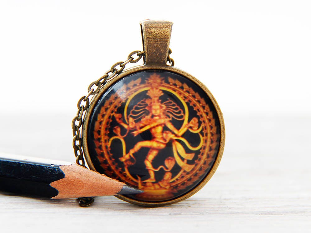 Lord Shiva Necklace Shiva Pendant Dancing Shiva Nataraja Lord Shiva ...
