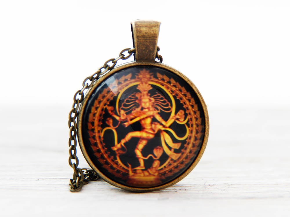 Lord Shiva Necklace Shiva Pendant Dancing Shiva Nataraja Lord Shiva ...