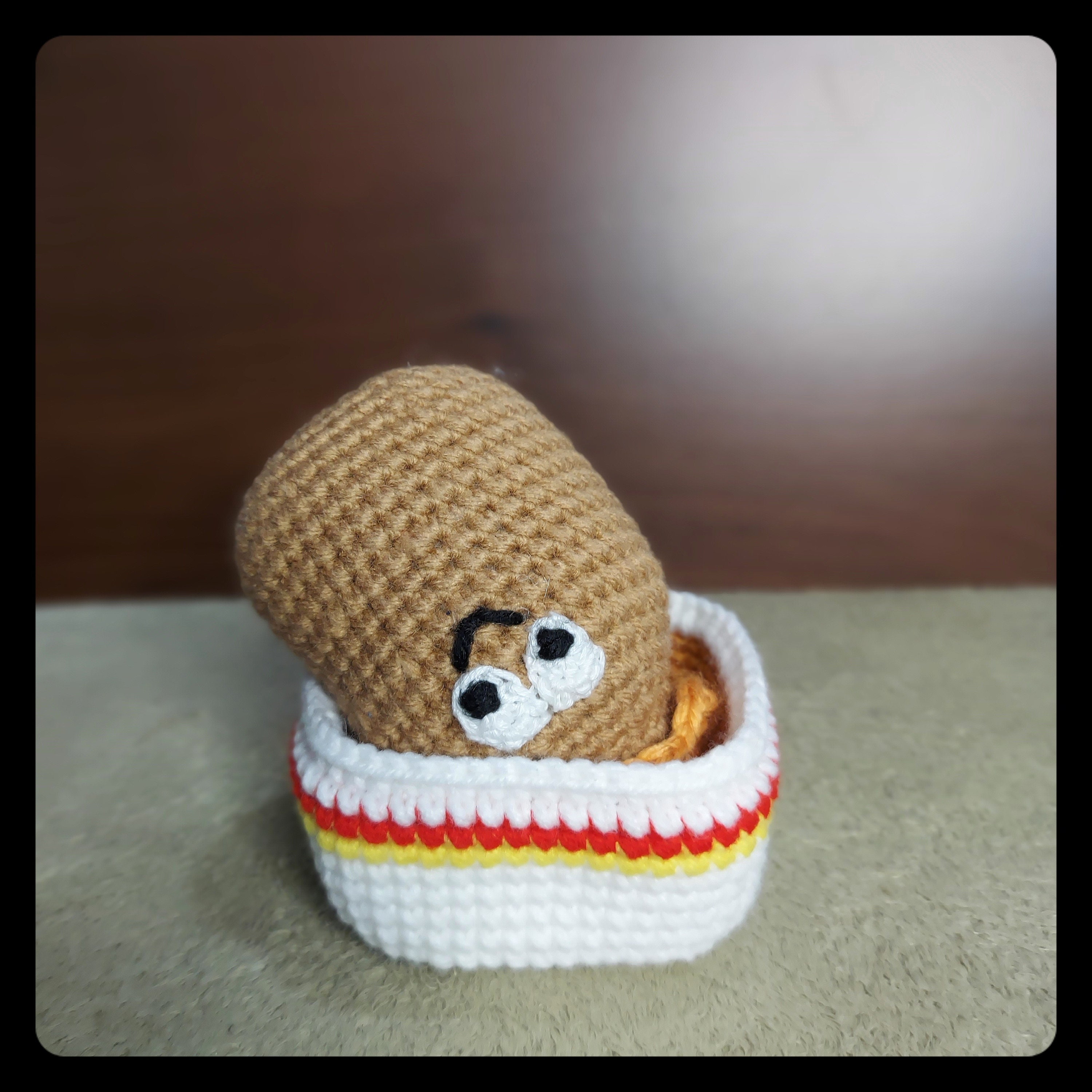 CROCHET PATTERN: Chicken Nuggets Nugget Buddies Amigurumi - Etsy