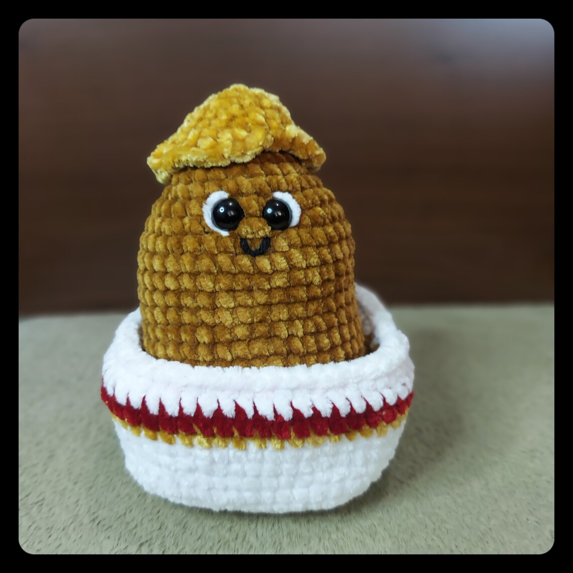 CROCHET PATTERN: Chicken Nuggets, Nugget Buddies, Amigurumi Food, - Etsy
