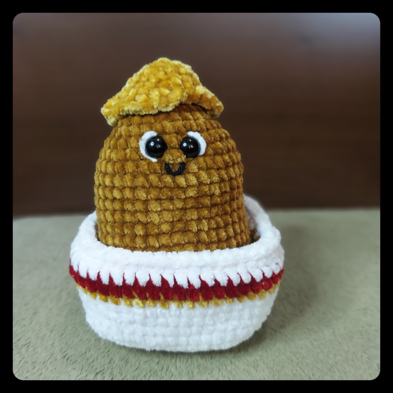CROCHET PATTERN: Chicken Nuggets, Nugget Buddies, Amigurumi Food, - Etsy