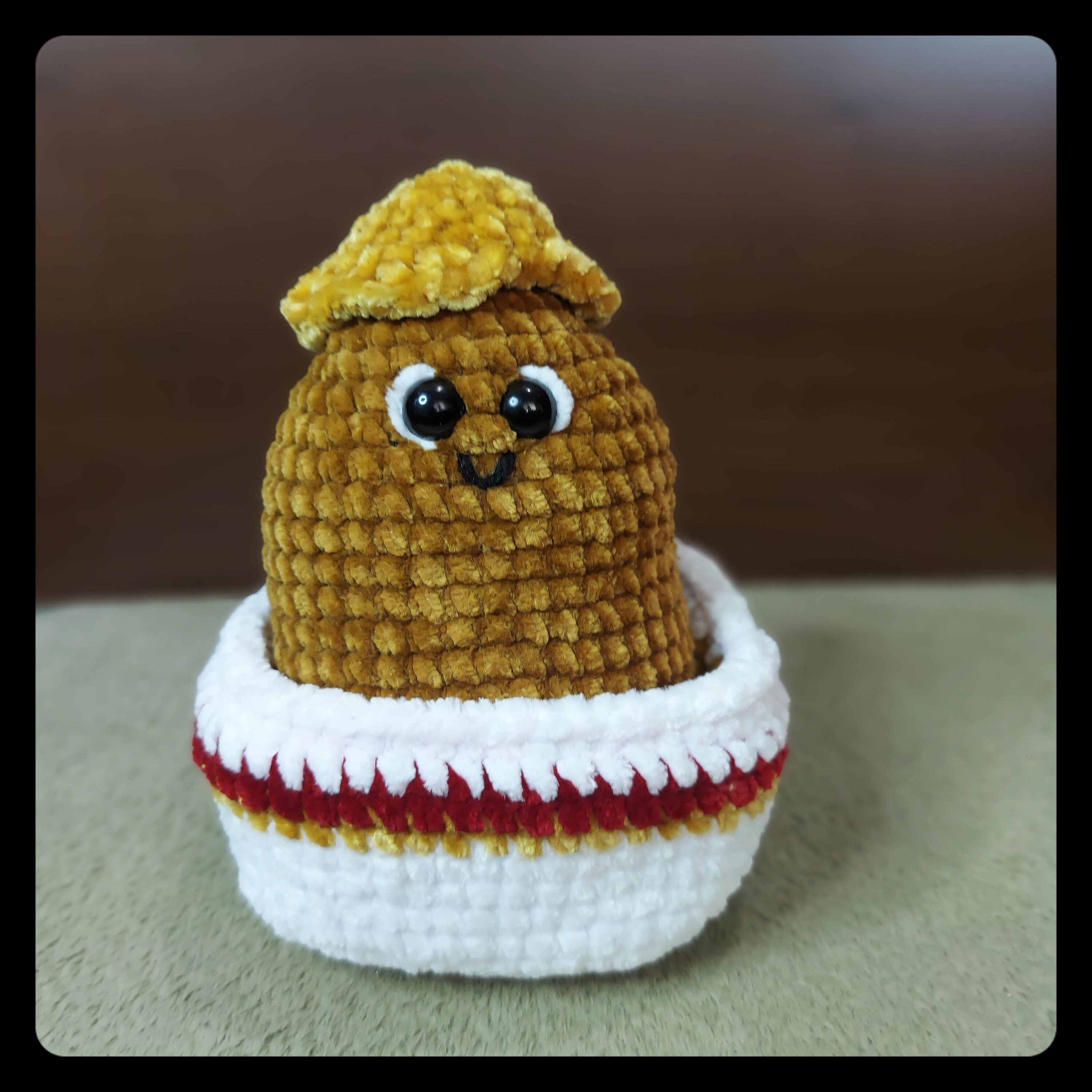 CROCHET PATTERN: Chicken Nuggets Nugget Buddies Amigurumi - Etsy