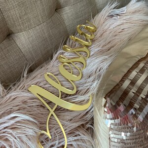 Laser Cut Acrylic Name Wall Decor Event Decor for Backdrop - Etsy