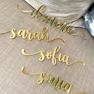 Laser Cut Acrylic Name Wall Decor Event Decor for Backdrop - Etsy Canada
