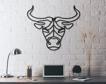 Taurus Metal Sign - Etsy