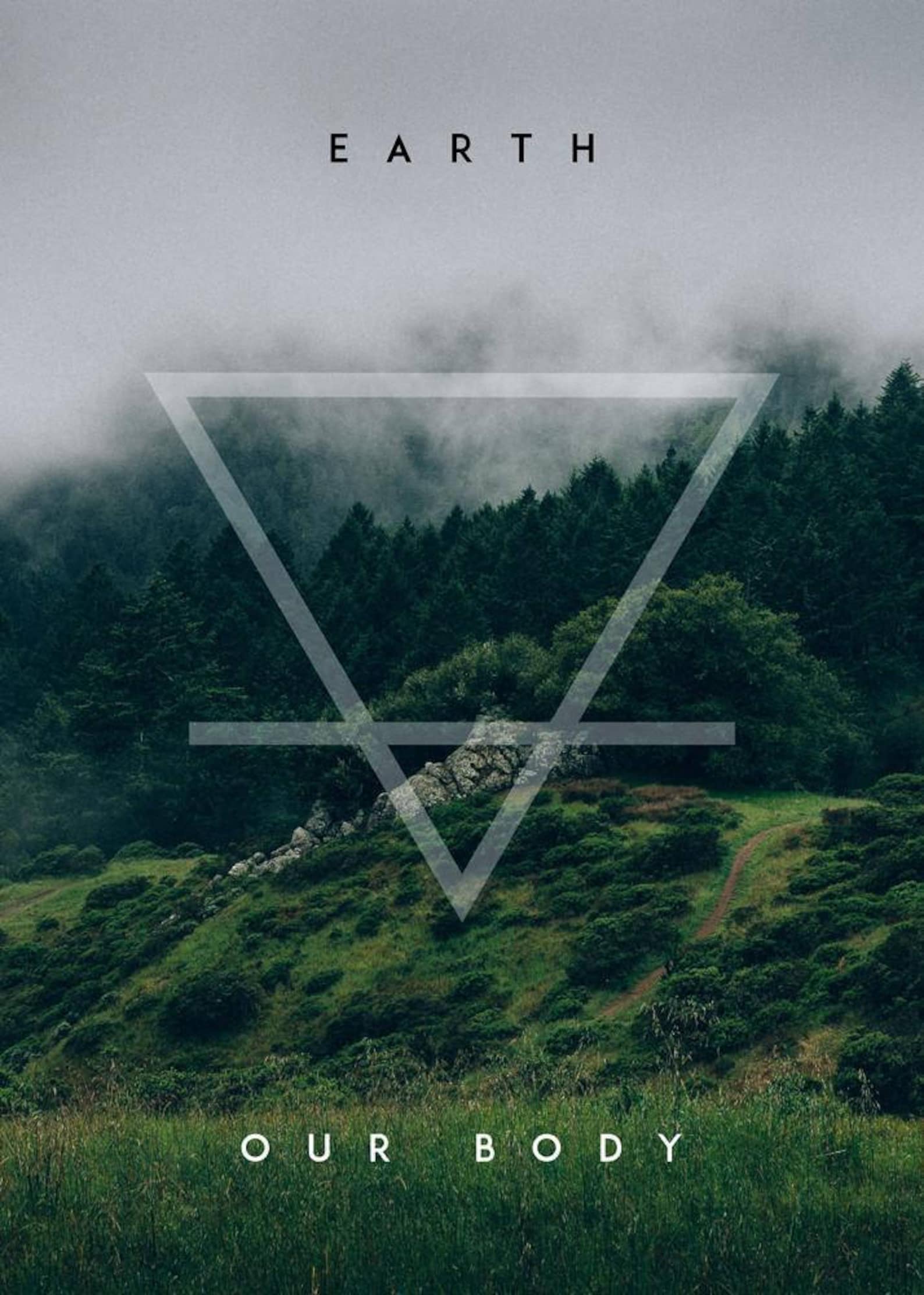 Four Elements Poster Set Print Affiche Plakat Wall Art - Etsy