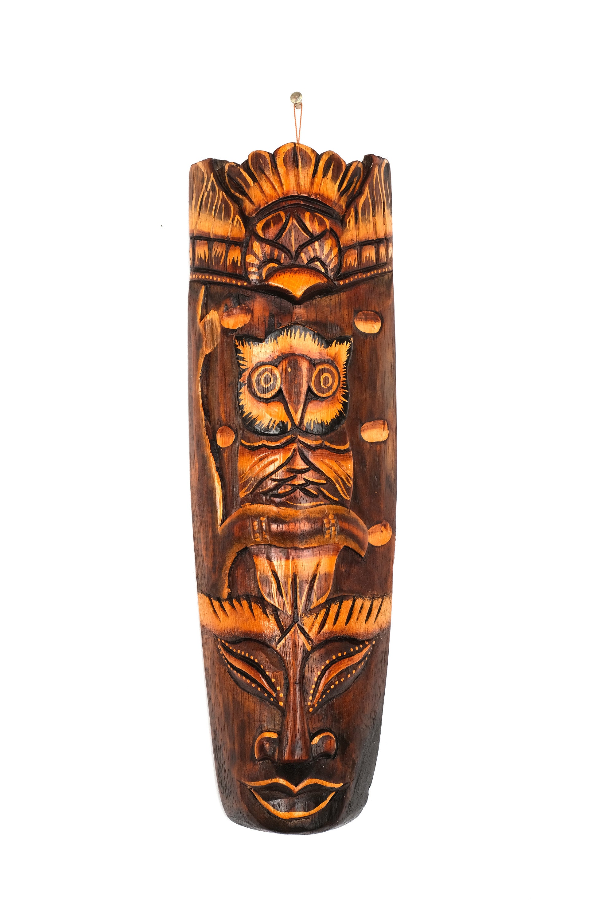 Safari Wooden Mask Set Wooden Mask Wooden Wall Hanging | Etsy