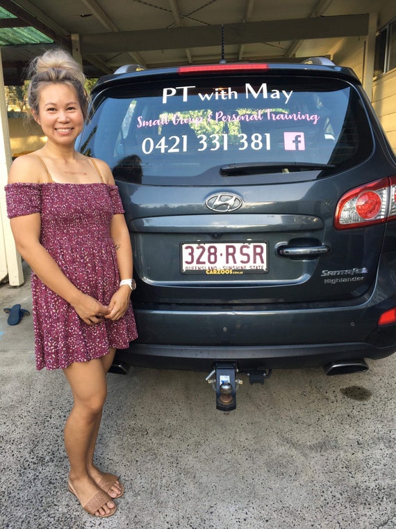 Car Sign Writing Decal Stickers Custom Made Permanent Vinyl | Etsy ...