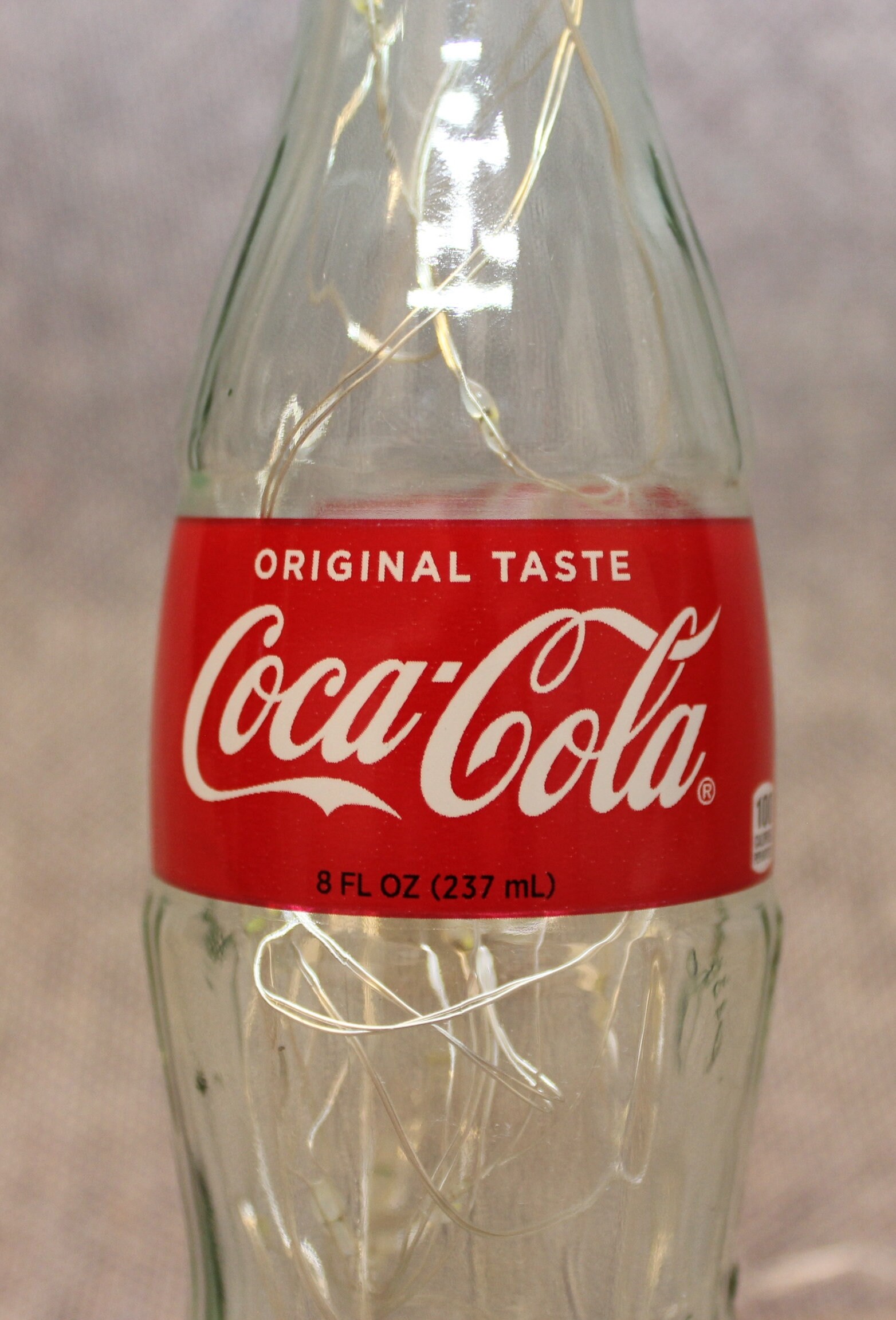 Original 8 Fl. Oz. Coke Bottle Turned Into Fancy Light Show - Etsy UK
