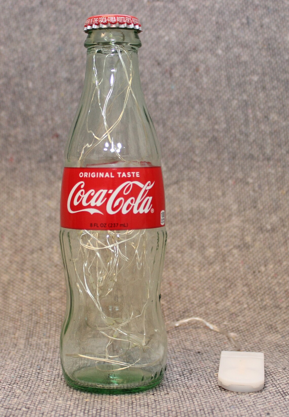 Original 8 Fl. Oz. Coke Bottle Turned Into Fancy Light Show - Etsy UK