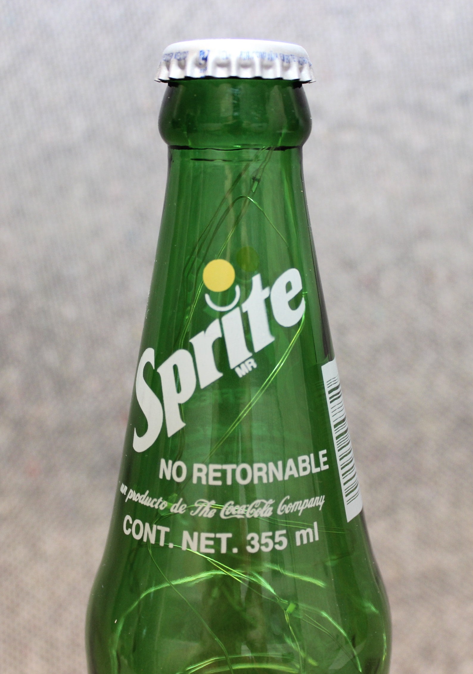 Recycled Original 355ml Sprite Soda Bottle Turned Into a Fancy Lamp. - Etsy
