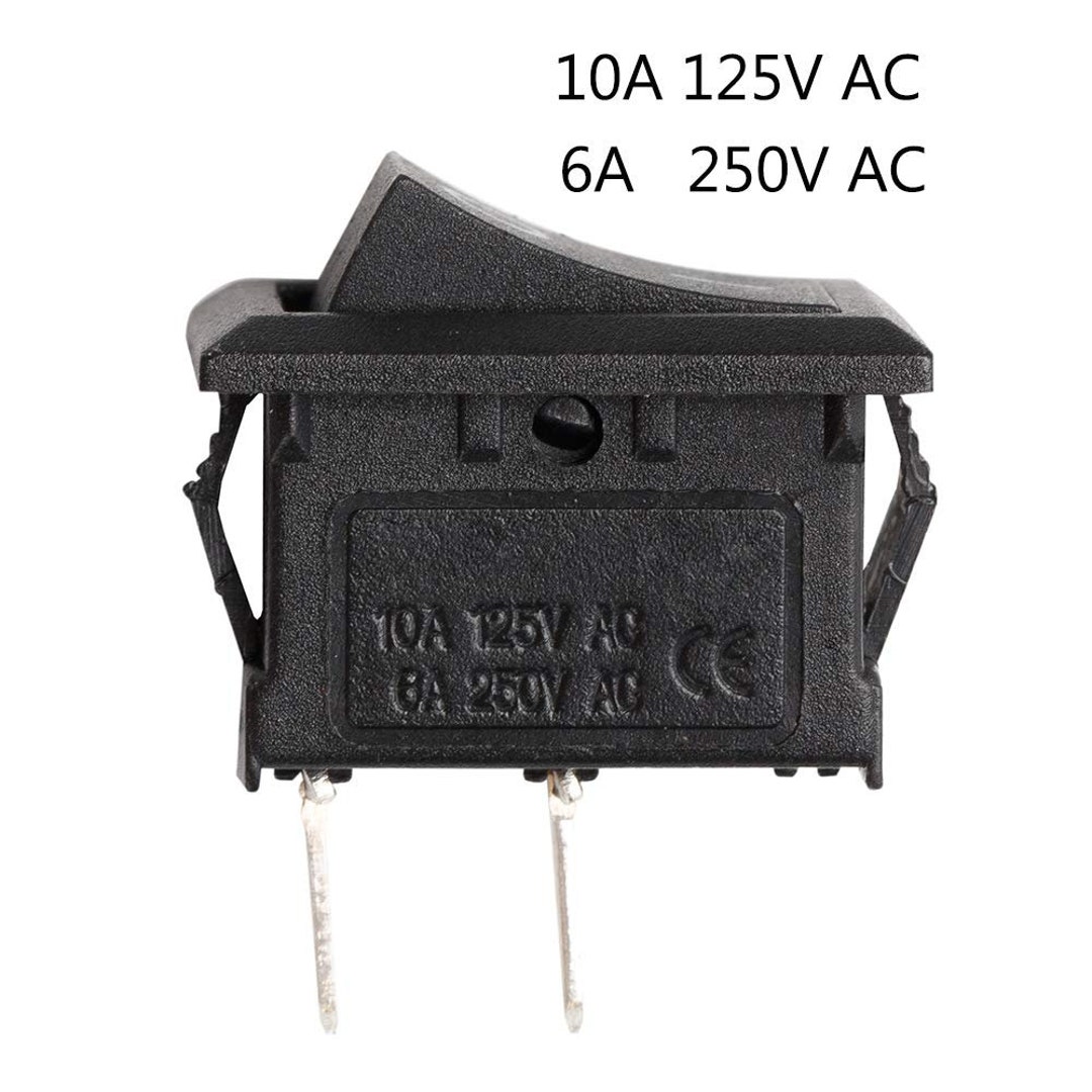 On/off Mini Boat Rocker Switch, 2 Pin Toggle Switch Snap - Etsy