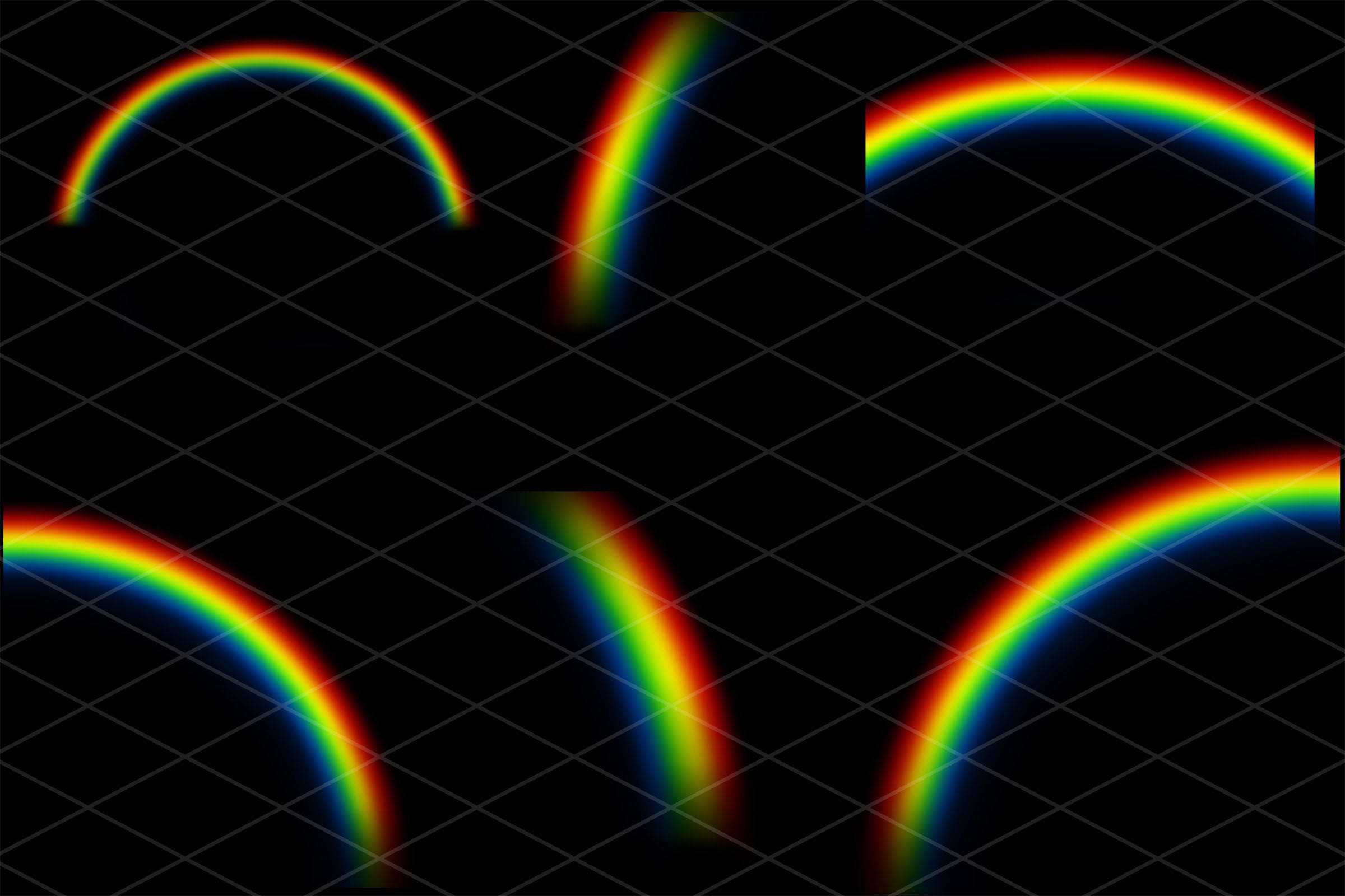 Buy Overlays For Photoshop Rainbow Overlays X 16 Instant Digital