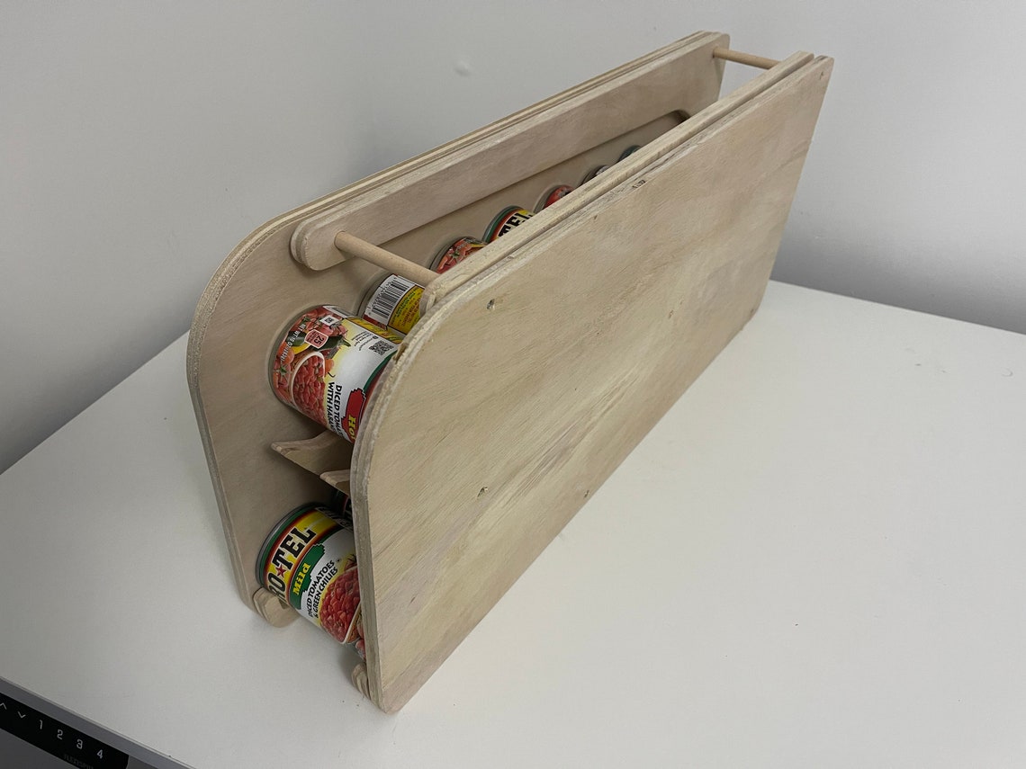 HDCR-1 Rotating Can Rack Pantry Organization Prepper - Etsy