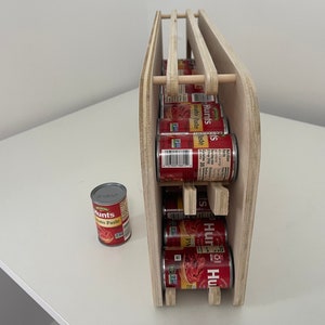 HDCR-4 Rotating Can Rack | Pantry Organization | Prepper Storage ...
