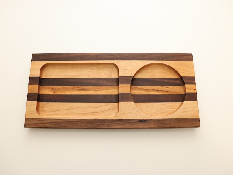 Solid Wood Chips and Dips Charcuterie Serving Tray - Etsy