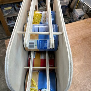 HDCR-6 Rotating Can Rack | Pantry Organization | Prepper Storage ...