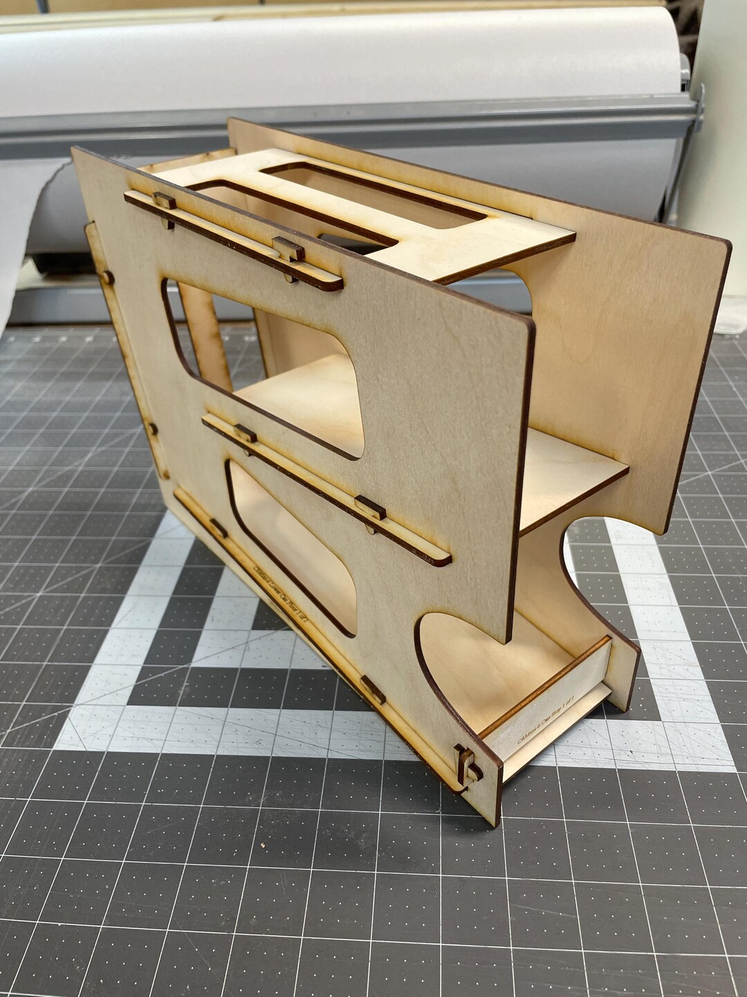 Crmini-6 Wooden Canned Food Can Rack Dispenser Organizer for Upper ...