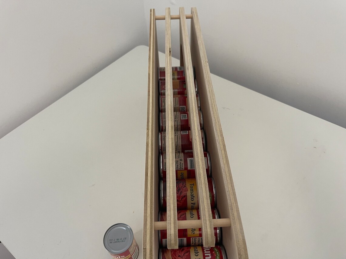 HDCR-4 Rotating Can Rack Pantry Organization Prepper - Etsy