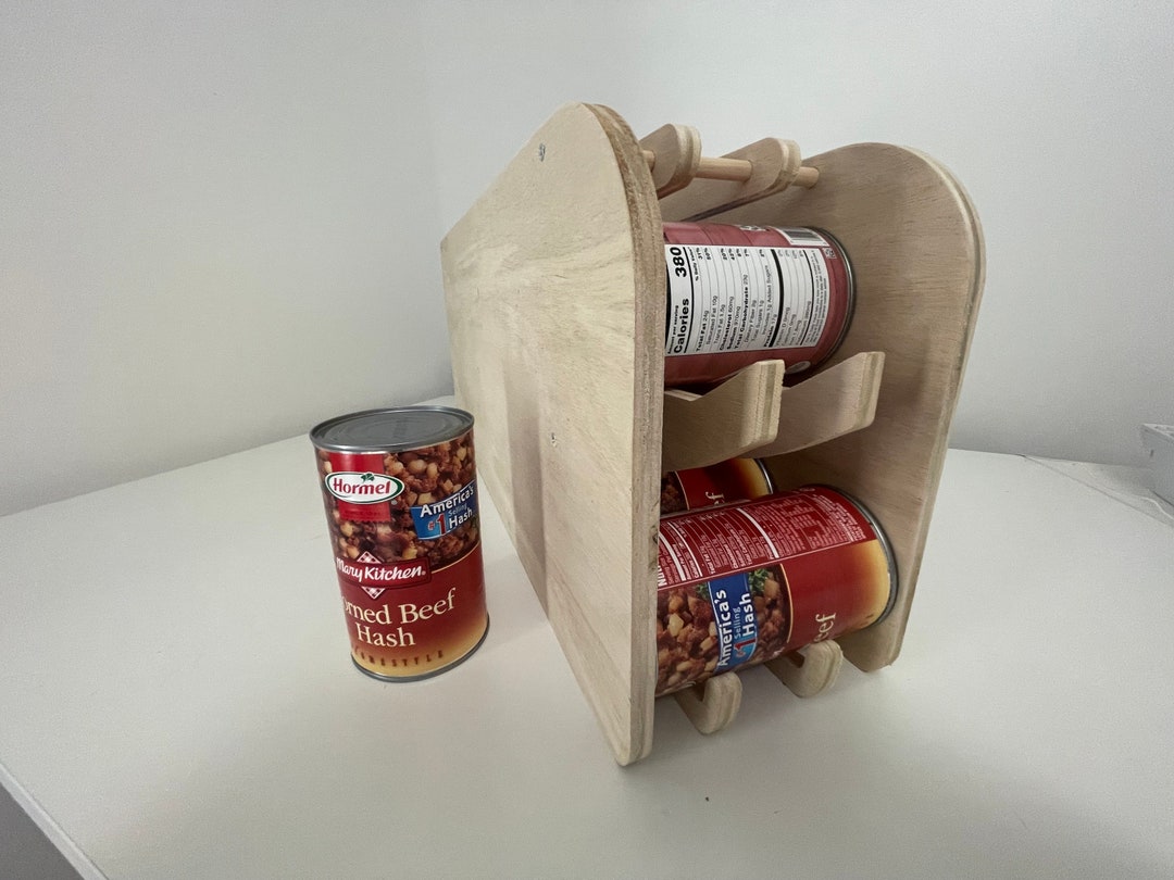 HDCR-5 Rotating Can Rack | Pantry Organization | Prepper Storage ...