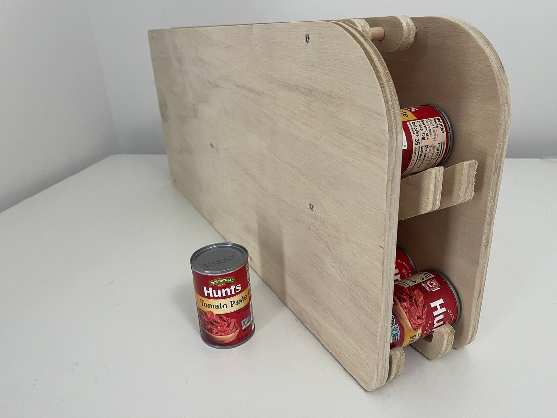 HDCR-4 Rotating Can Rack Pantry Organization Prepper - Etsy