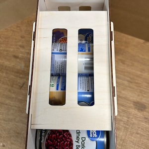 Crmini-1 Wooden Can Rack Dispenser Organizer for Upper Cabinets and ...