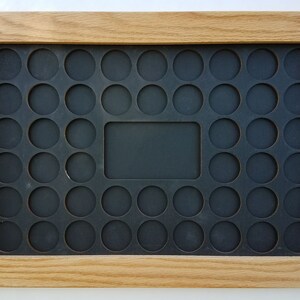 Framed Poker Chip Display Case: 3x5 Photo, Harley Davidson Chips, Made ...