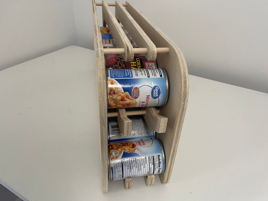 Rotating Can Rack: Pantry Storage Organizer, Made in USA - Etsy
