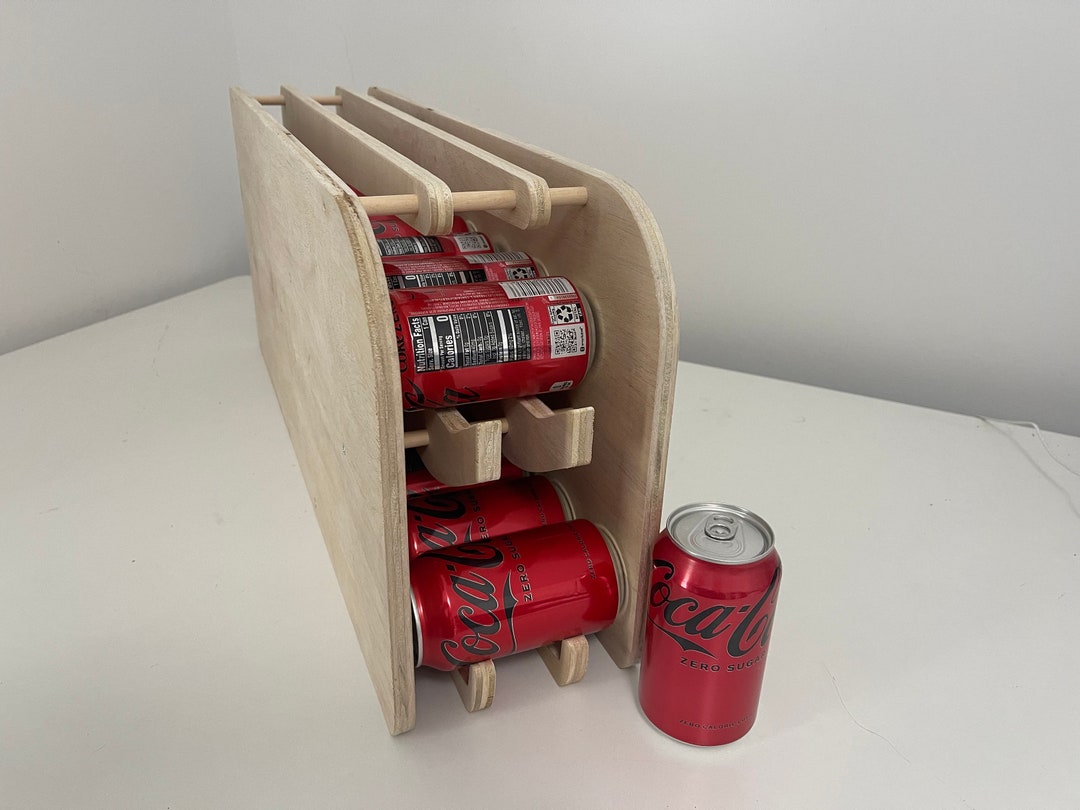 Rotating Soda Can Rack: Pantry Storage Organizer, Made in USA - Etsy