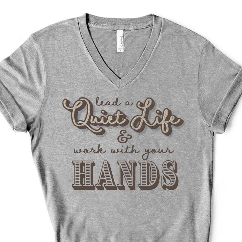 Lead a Quiet Life - Etsy