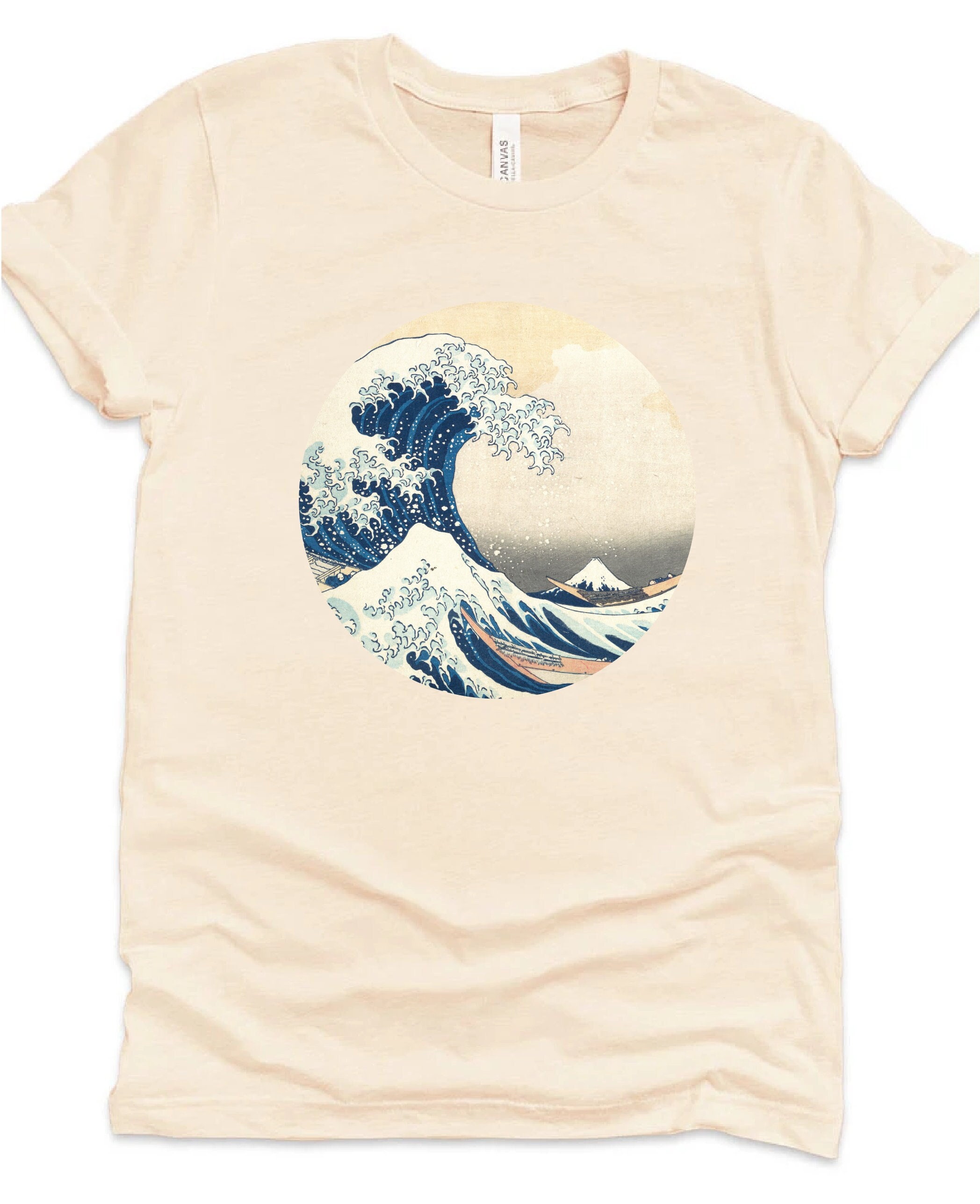 Hokusai Shirt the Great Wave T-shirt the Great Wave off - Etsy