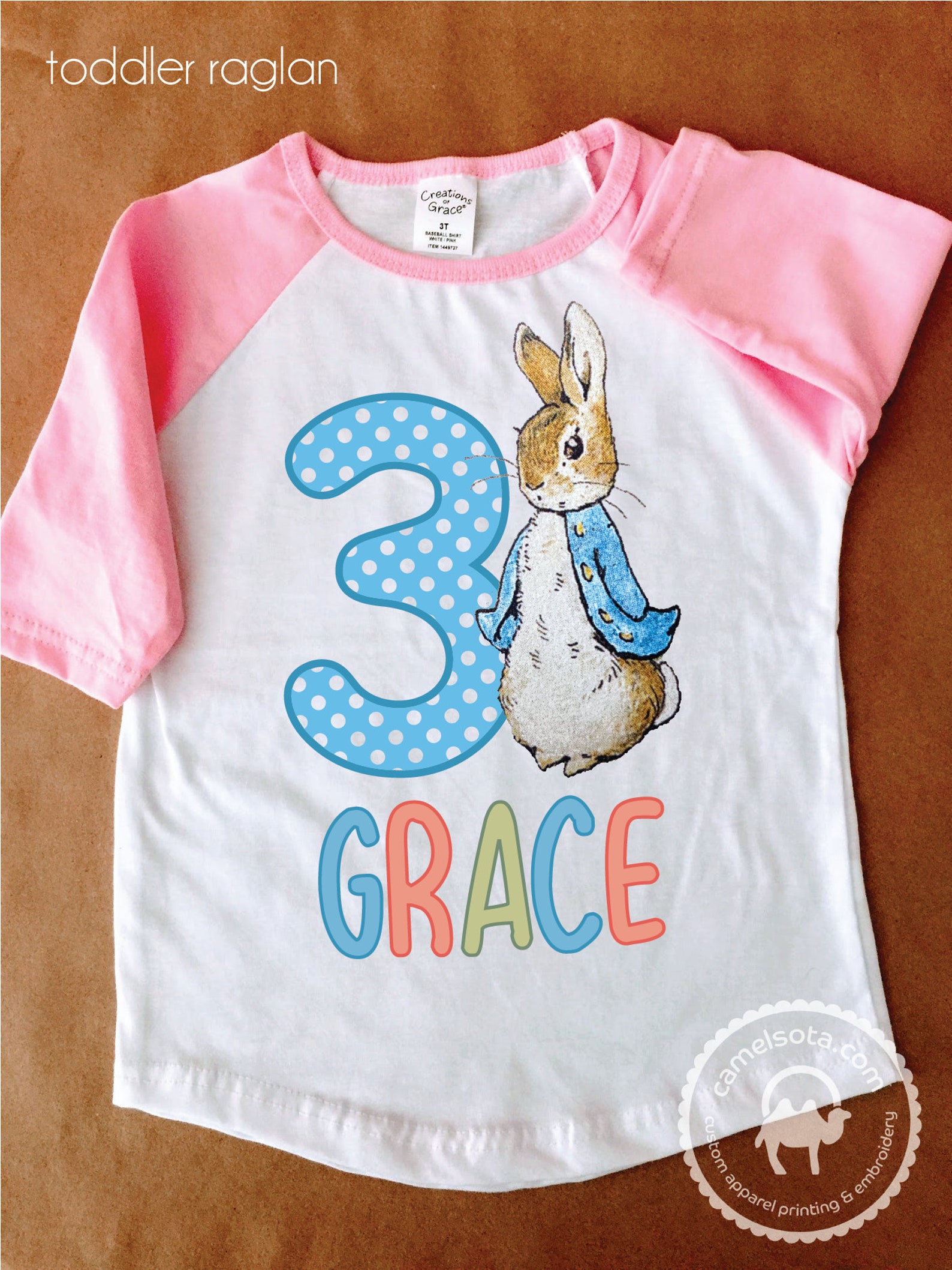Tale of Peter Rabbit Birthday Shirt Peter Rabbit 1st 2nd 3rd - Etsy